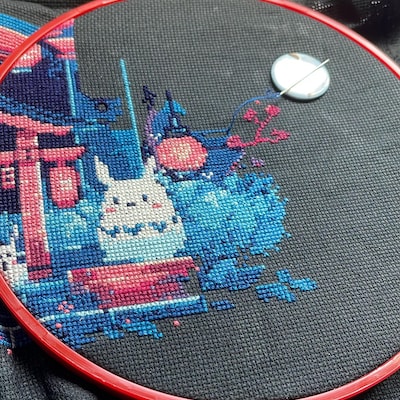 Japanese Cross Stitch Pattern Pdf enchanted Alchemy Yokai Manga Anime ...