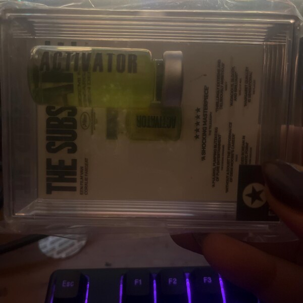 The Substance Activator Serum Vial Bottle With Display Collectable Box ...