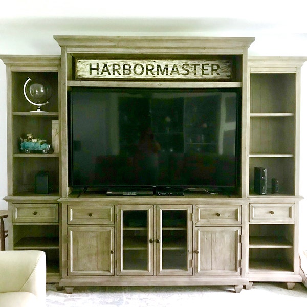 5ft Harbormaster Sign, Nautical Coastal Boat House Decor - Etsy