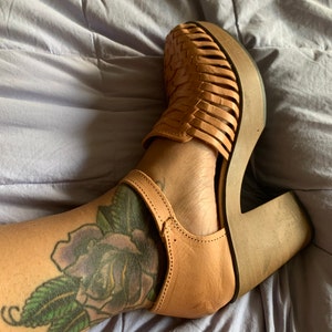 Mexican Block Heel. All Size Boho Hippie Vintage. Mexican - Etsy