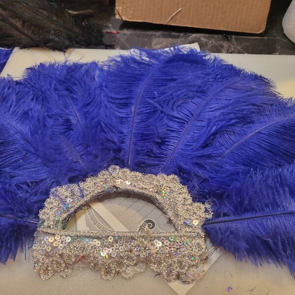 100 Pieces White Ostrich Feathers Wedding Decoration Celebration ...