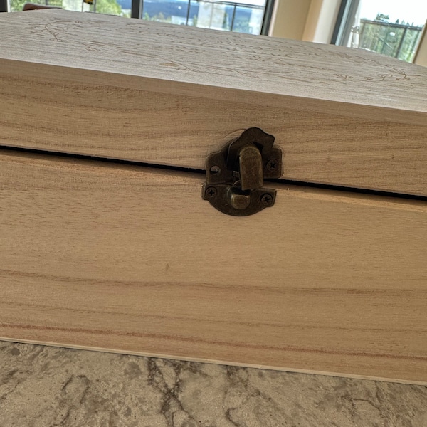 Personalised Wooden Baby Box, Engraved Baby Box, Baby Memory Box ...