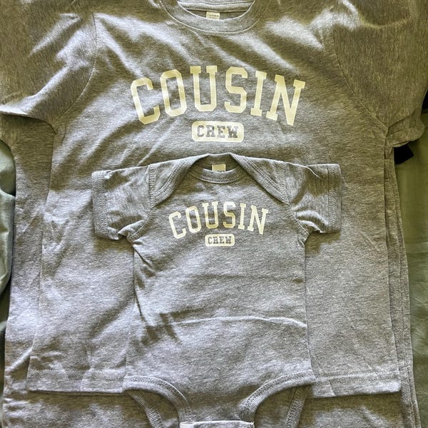 Cousin Crew Shirts | Matching Cousins Clothes | New Big Little Cousin ...