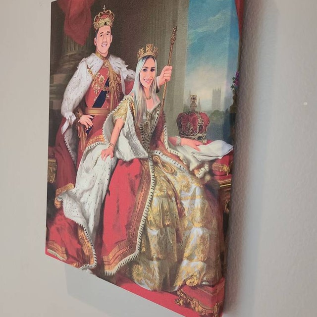 King And Queen Portrait