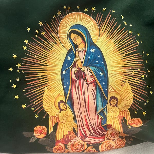Juandiego Guadalupe Feast Day Wear -our Lady Guadalupe Sweatshirt ...