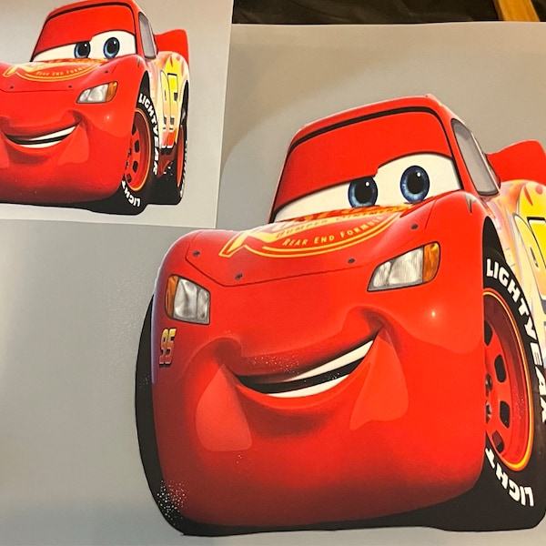 Cars Lightning Mcqueen PNG - Digital Download - Etsy