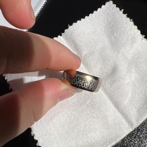 Moon & Star Ring Pakistan Flag Jewellery Gift Idea Celestial Jewellery ...