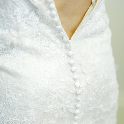 Bridal Buttons Satin Covered Buttons by the Dozen White, Ivory ...