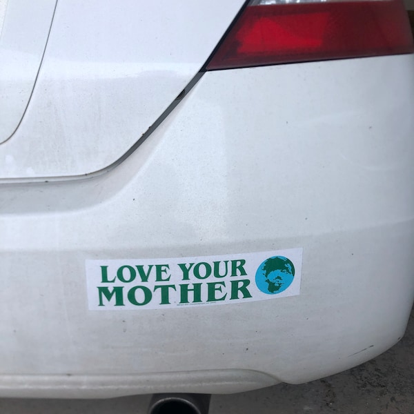 Love Your Mother - Bumper Sticker / Decal or Magnet - Etsy