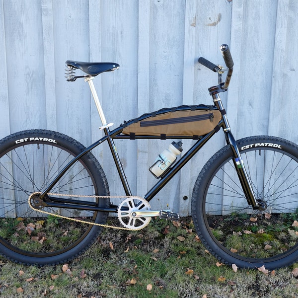 Custom Bike Frame Bag for Bikepacking - Etsy