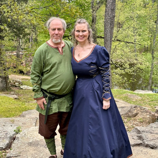 Medieval Queen Renaissance Faire Elf Fantasy Princess Blend Viscose ...