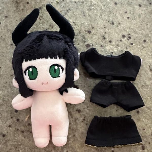 Customized 10/20//30/40cm Plush Doll Clothes Commissions,oc Clothes,handmade Doll Clothes,plush ...