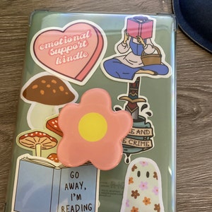 Retro Bookish Sticker Pack Kindle Sticker Vinyl Stickers - Etsy