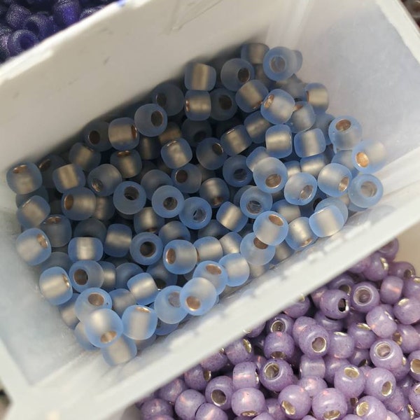 11/0 Matte Cheyenne Pink Solgel Czech Seed Beads 1 HANK 12/20, Tint ...