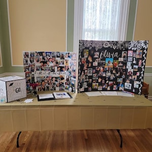 Senior Tri-fold Photo Display Board for Graduation Party - Etsy