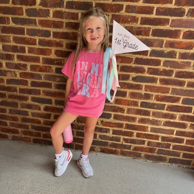 In My First Grade Era, First Day of School Shirt, Retro 1st Grader ...