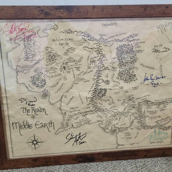 Dragon Age Map of Thedas: Aged, Handmade, Hand Drawn, Authentic Gift ...
