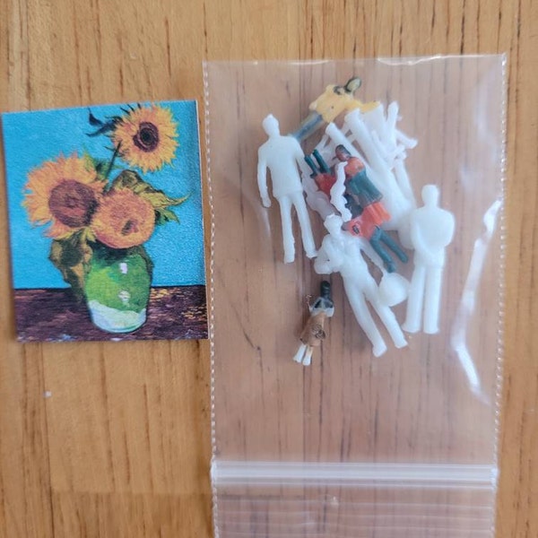 Miniature Sewing Patterns 1:12th Scale Sewing Pattern Sleeve and ...
