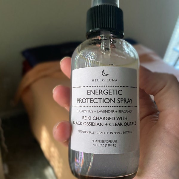 Energetic Protection Spray || Reiki Charged Empath Protection Spray ...