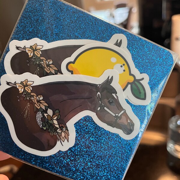 Custom Horse Sticker Waterproof Vsco Laptop Water Bottle Sticker Photo ...