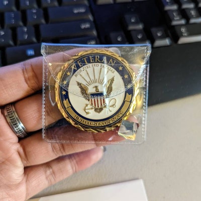 United States Navy VETERAN Challenge Coin - Etsy