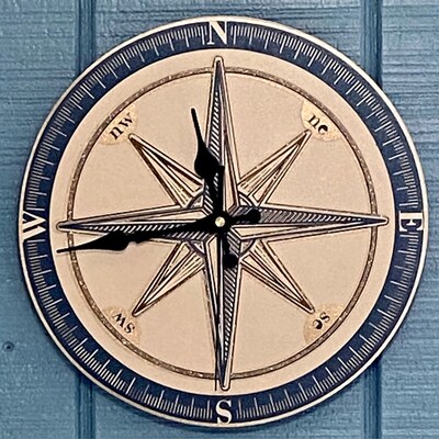 Multilayer Laser Cut Compass, Compass Dxf File, SVG Ai EPS Dxf Laser ...