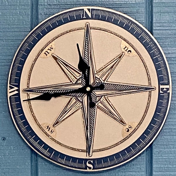 Multilayer Laser Cut Compass, Compass Dxf File, SVG Ai EPS Dxf Laser ...