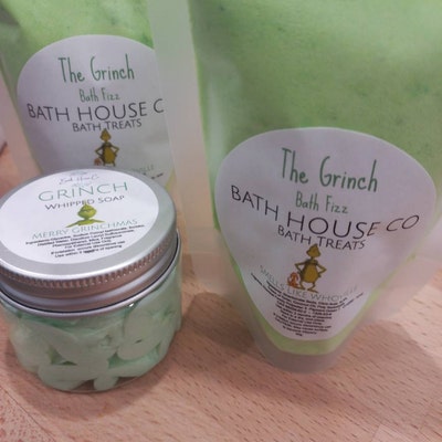 Grinch Whipped Soap, Whipped Soap Gift, Soap Christmas Gifts ...