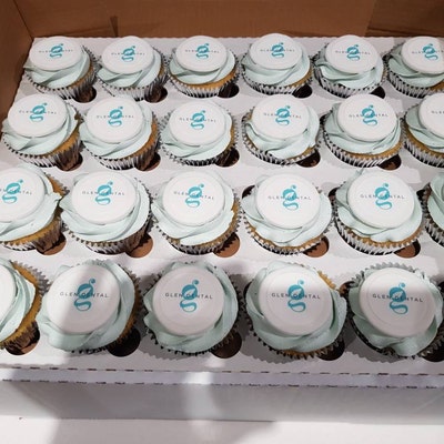 Cupcake Toppers Personalised Edible Icing Discs 2 50mm, 1.5 38mm Pre ...