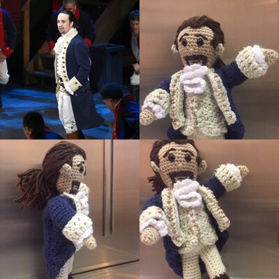 PATTERN Pdfs Hamilton Amigurumi Crochet Doll Crochet Dolls Pattern Set ...