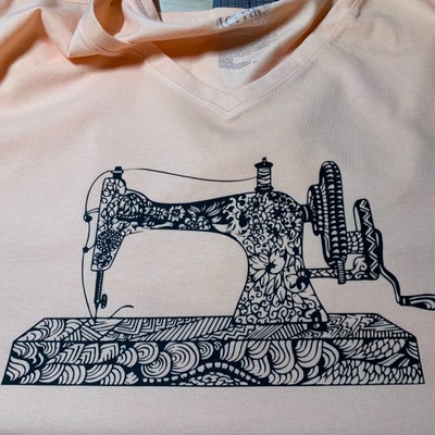 Zentangle Svg Mandala Svg Sewing Machine Svg - Etsy