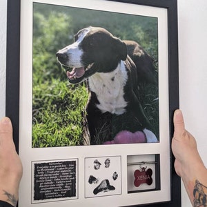 Solid Wood Pet Ashes Frame 12x10 30.5x25.4cm | Etsy