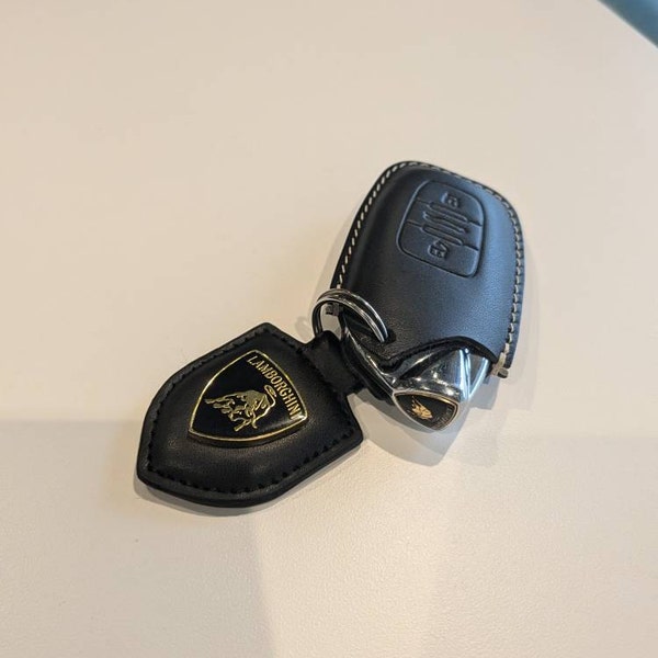 Leather Brut [VV03] Key Cover for Volvo / Polestar2 Sport Key S90 V60 ...