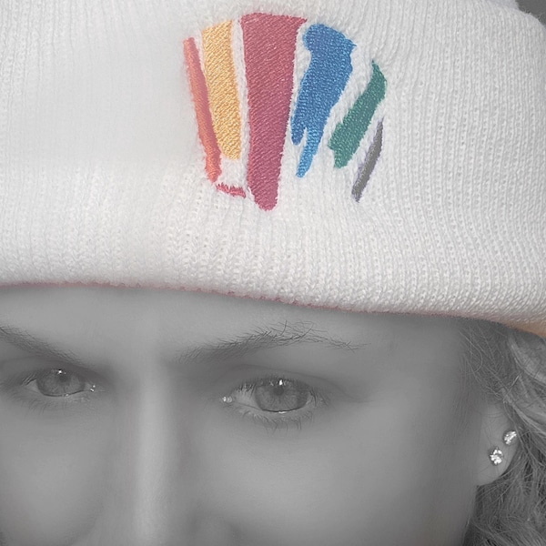 Art Print - Boston Rainbow Swash Gas Tank, 8x10, 12x12, 16x20, 18x24 ...