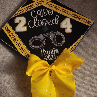 READY TO SHIP Graduation Cap Topper, Grad Cap Cover, Therapist ...