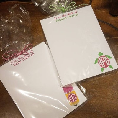 Personalized Teacher Notepad School Notepad Teacher Gift Personalized ...