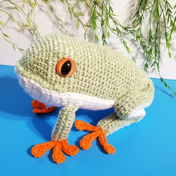 Tree Frog Pattern PDF - Etsy