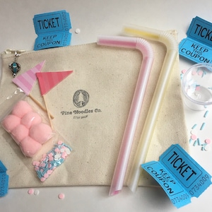 COTTON CANDY CHIP Confetti Mix Pink and Blue Sprinkles, Polymer Clay ...