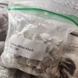 Edible Indian White Khadi (brand New Batch) - Etsy