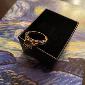 Bronze Arabian Palace Style Women Ring, Marcasite Stones Unique ...