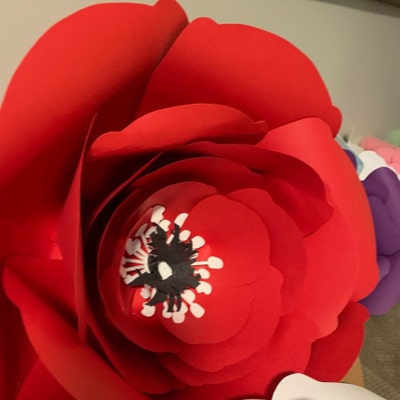 LARGE Paper Flower Kit, DIY Paper Flower Kit You Choose Flower and ...