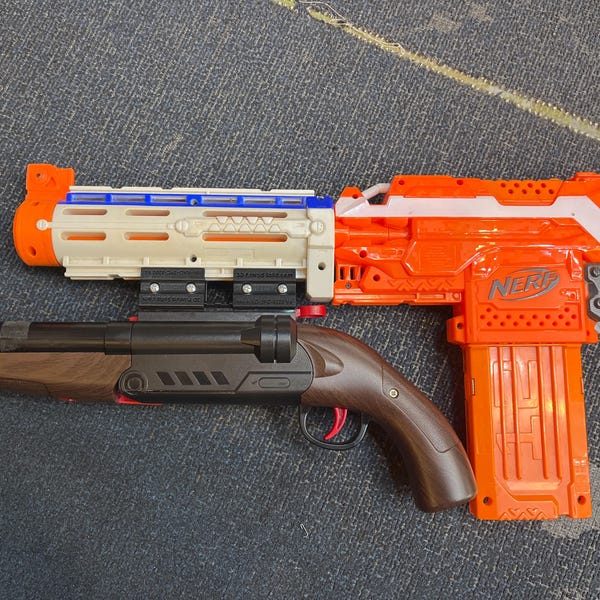 Dual Sling/harness Attachment for Nerf Blaster - Etsy