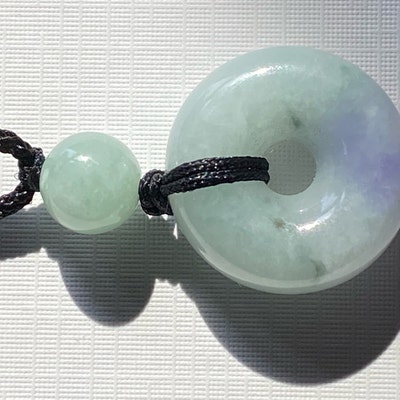 US8.5 Square Jadeite Ring Flat Top Green Ring Natural Type A Jade ...