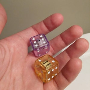 10D8 10 Eight Sided 16mm Blank White Dice RPG Gaming | Etsy