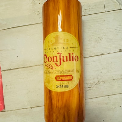 Tequila Don Julio Añejo Label, 6CM, PNG and PDF, High Resolution, Front ...