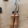 Personalized Hobby Set of 12 Gouges, Straight and Bent Gouges in Case, Wood Carving Tools ...