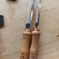 Personalized Hobby Set of 12 Gouges, Straight and Bent Gouges in Case ...