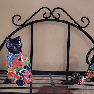 Donkey Ceramic Talavera Mexican Burrito Pottery Decor Mexican Folk Art ...