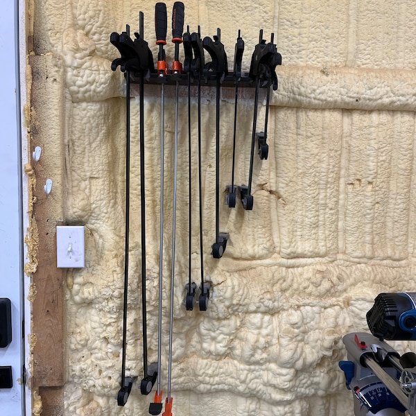 Vise Grip / Clamp Tool Shop Organizer: Holds 15 Tools - Etsy
