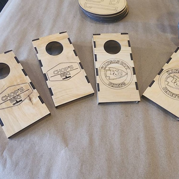 Mini Cornhole Game Set Laser Cut File, SVG File - Etsy